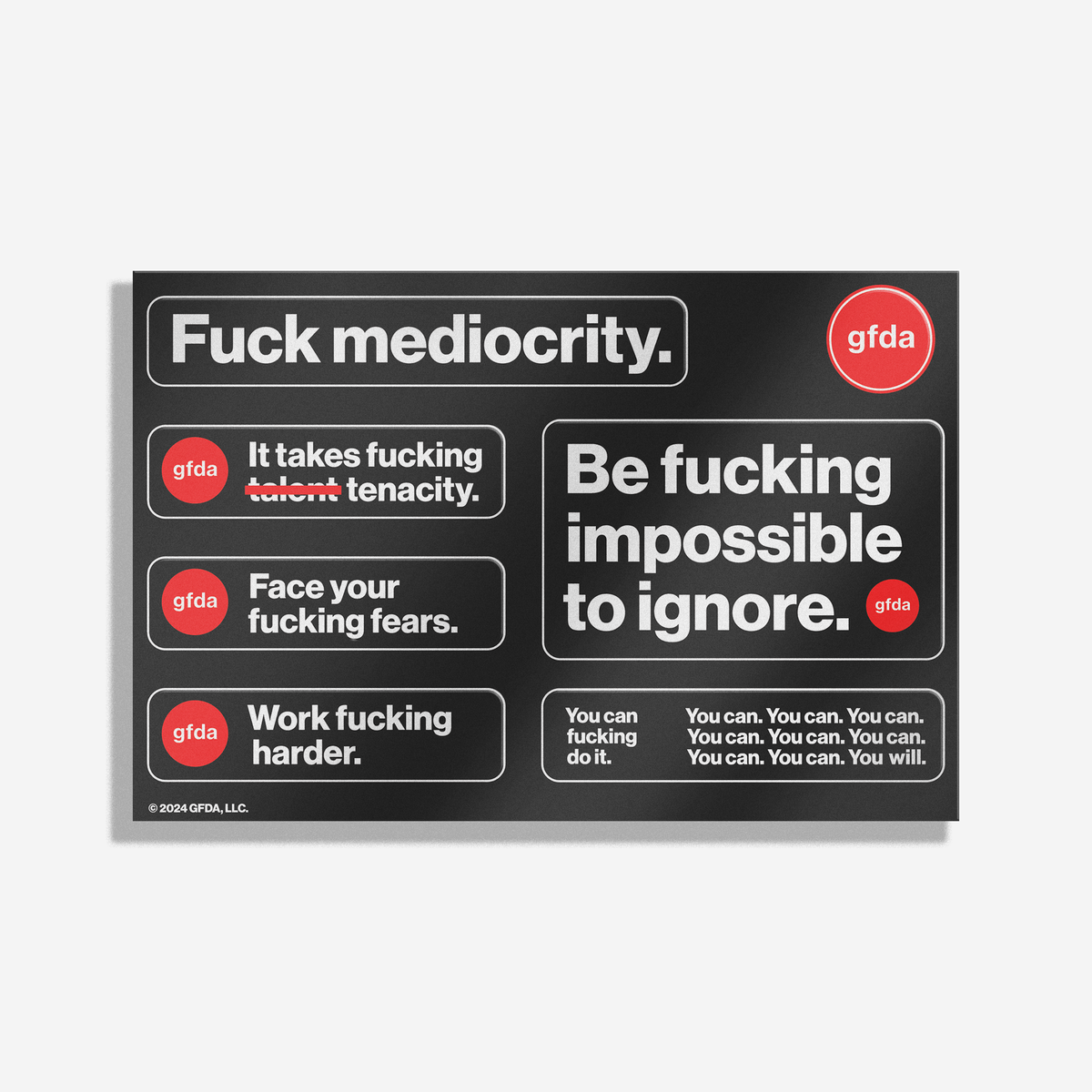 Sticker Sheet – GFDA